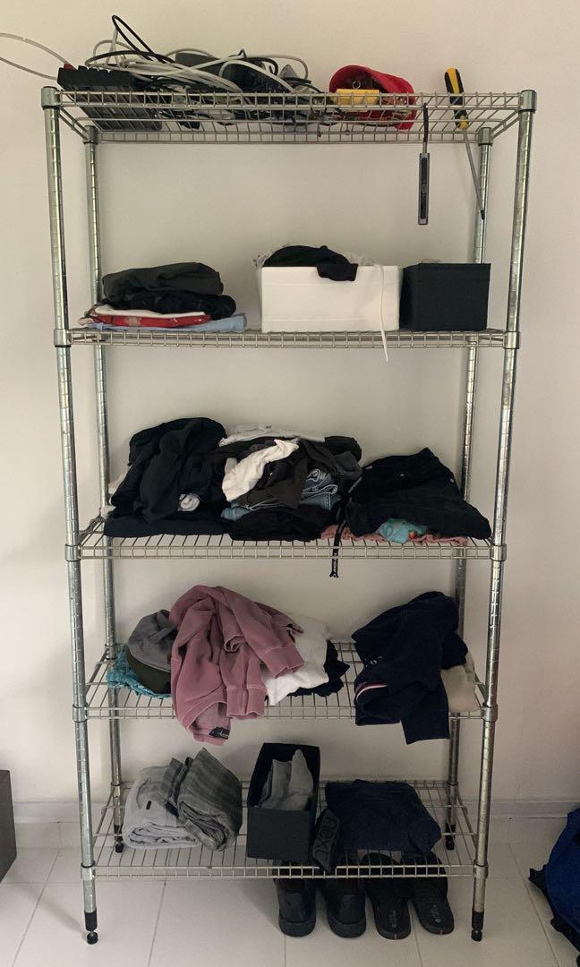 IKEA Omar rack, Furniture & Home Living, Furniture, Shelves, Cabinets ...