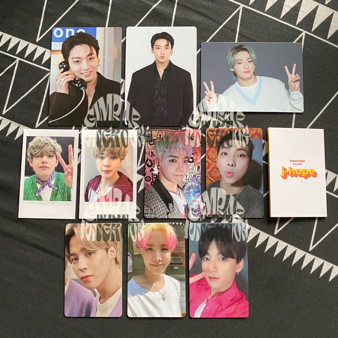 JK LIGHTS WITH OTHER BTS PHOTOCARDS, Hobbies & Toys, Memorabilia ...