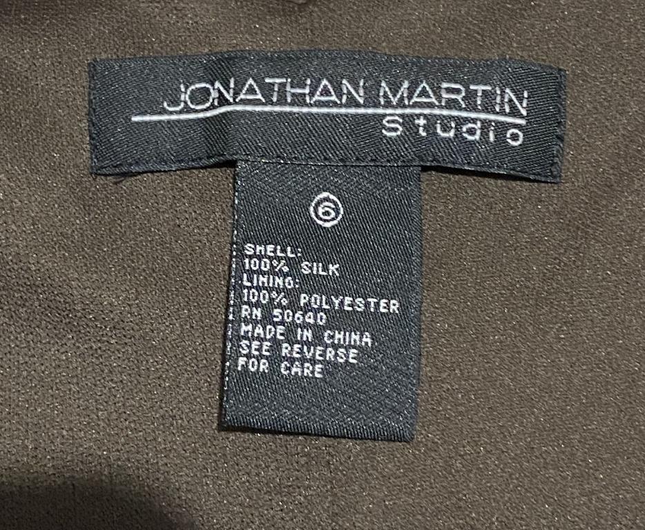 Jonathan Martin Studio Purple & Brown Butterfly Dress, Women's Fashion ...