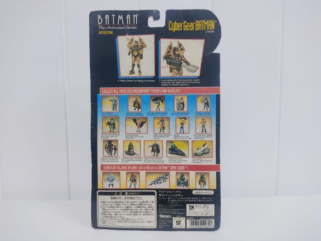 KENNER BATMAN THE ANIMATED SERIES - CYBER GEAR BATMAN, Hobbies & Toys ...