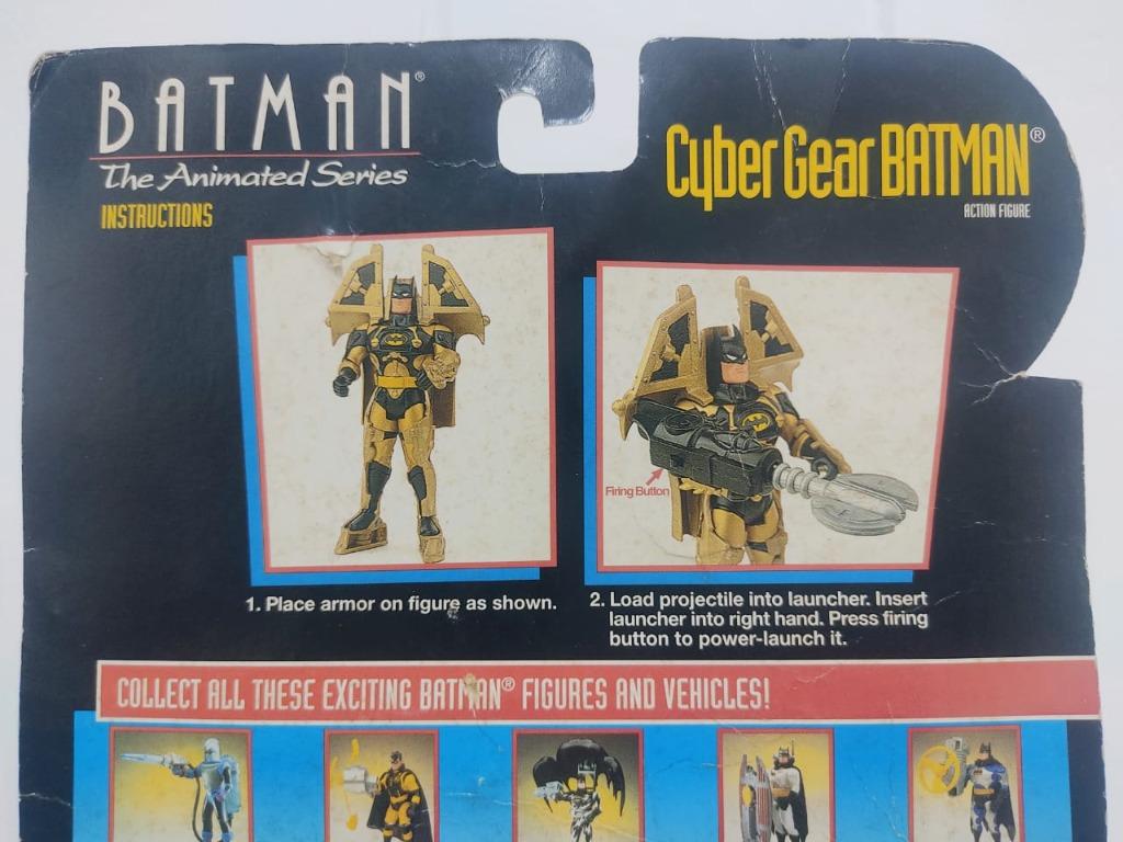 KENNER BATMAN THE ANIMATED SERIES - CYBER GEAR BATMAN, Hobbies & Toys ...