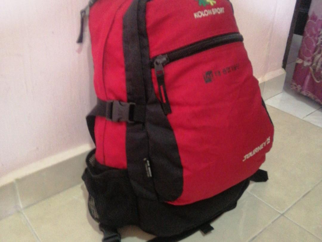 KOLON sport Hiking Backpack, Men's Fashion, Bags, Backpacks on Carousell