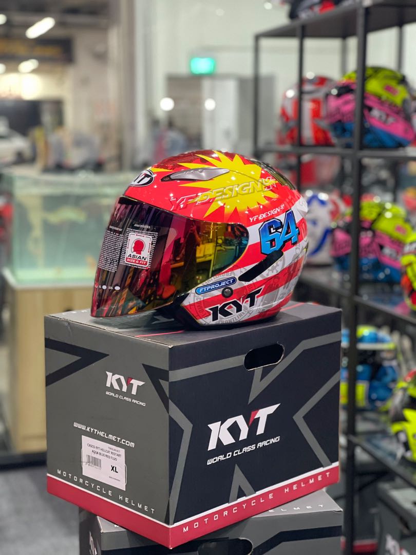 Kyt Helmet Hellcat Merdeka, Motorcycles, Motorcycle Accessories on ...