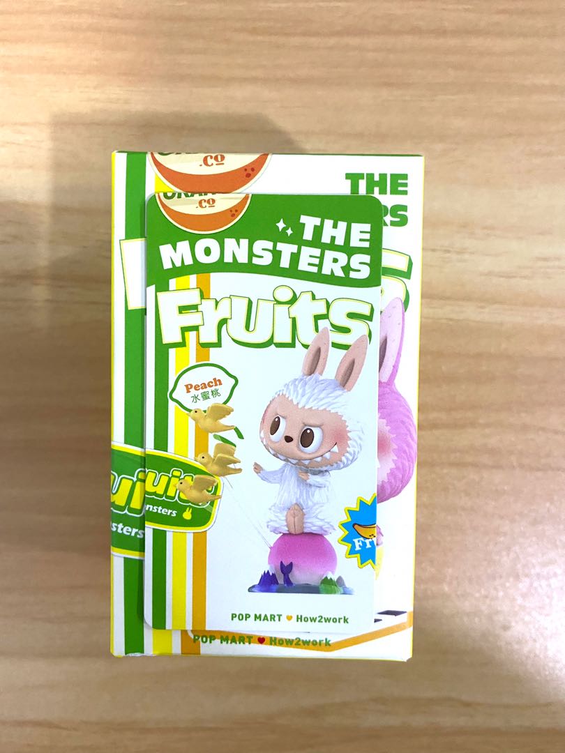 Popmart LABUBU Peach, Hobbies & Toys, Toys & Games on Carousell