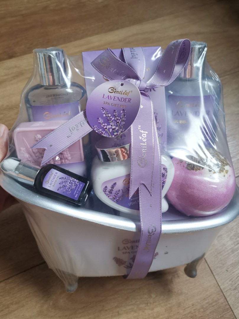 Lavender SPA set(8 pieces), Beauty & Personal Care, Bath & Body, Bath ...