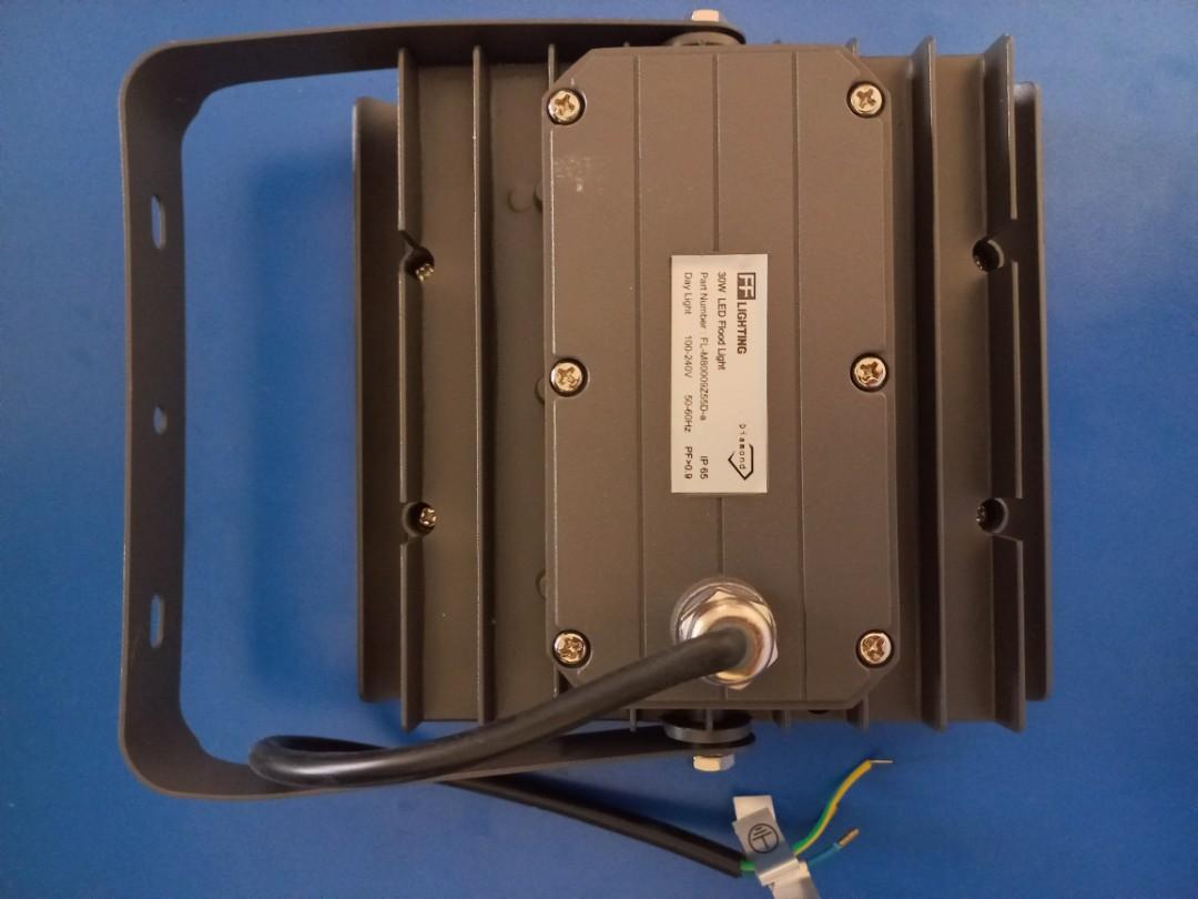FF LIGHTING LED FLOOD LIGHT, TV & Home Appliances, Electrical, Adaptors ...