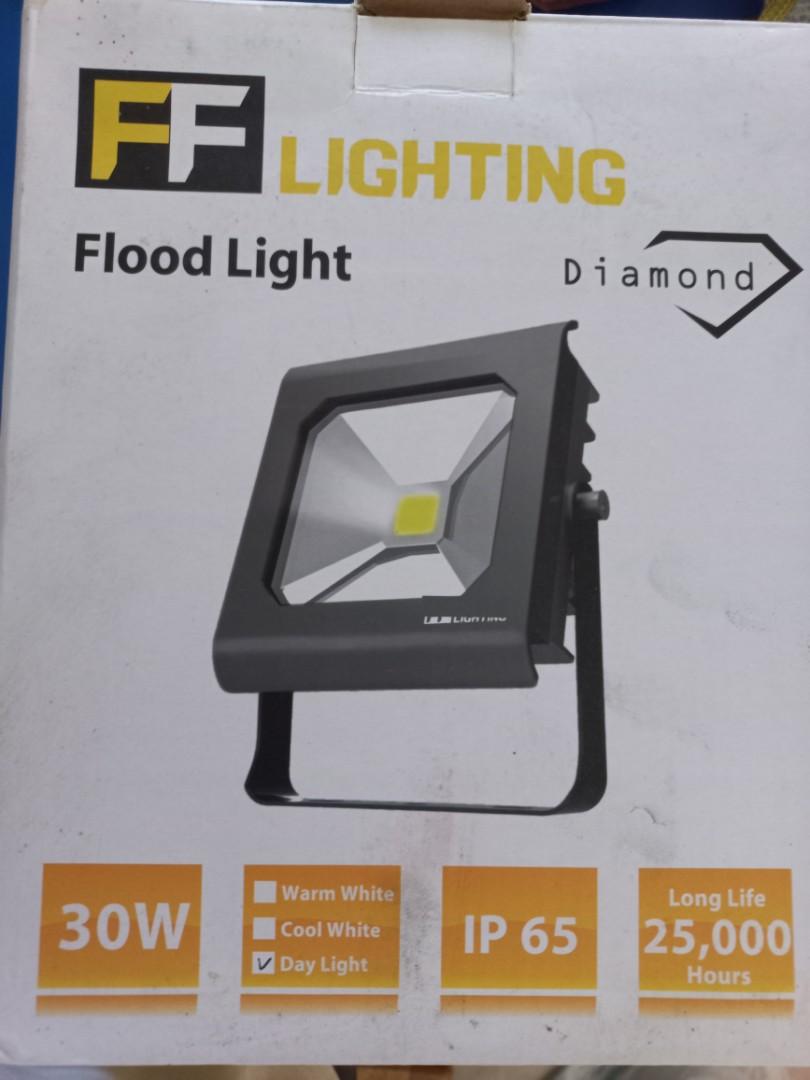 FF LIGHTING LED FLOOD LIGHT, TV & Home Appliances, Electrical, Adaptors ...