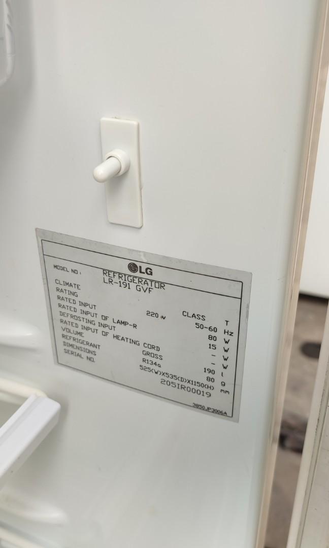 Lg ref 4ft tall price 3200 pesos makati pick up (sold to julianne ...