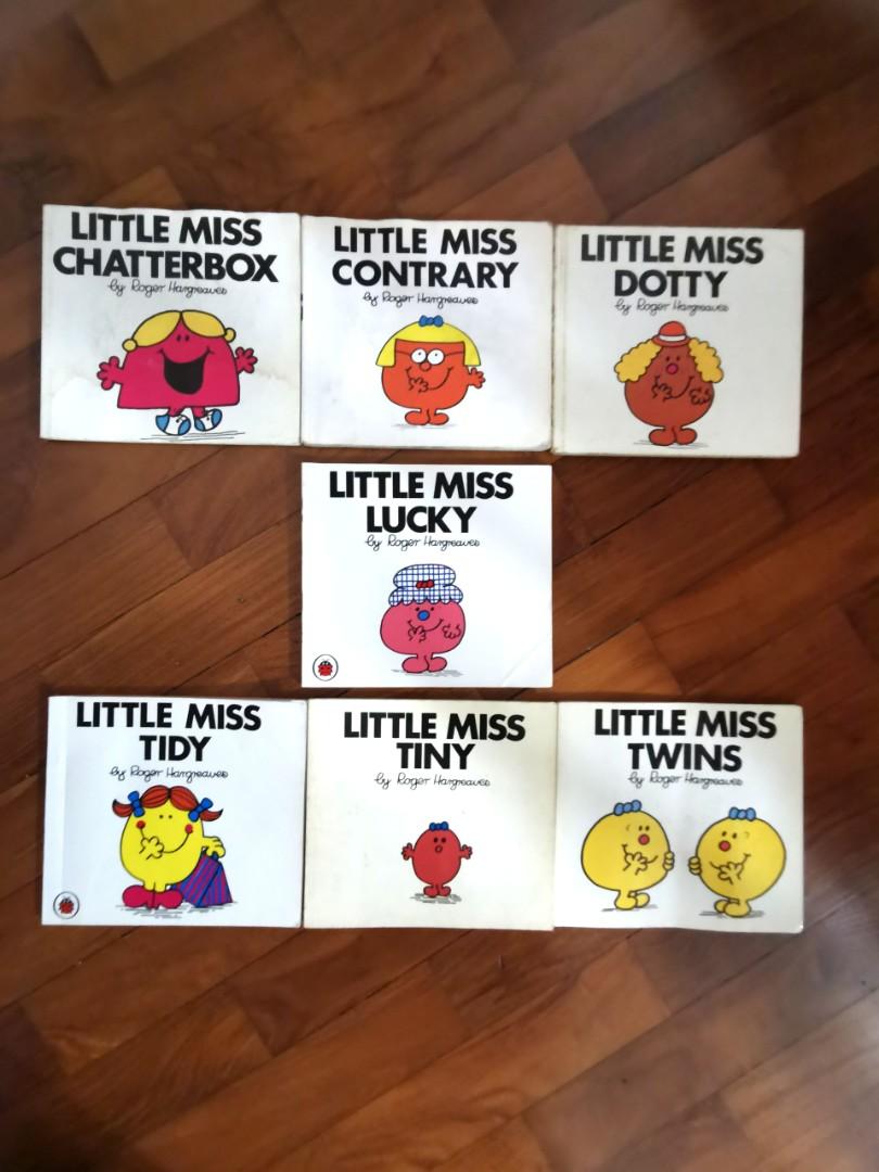 Little Miss Books by Mr Roger Hargreaves, Hobbies & Toys, Books ...