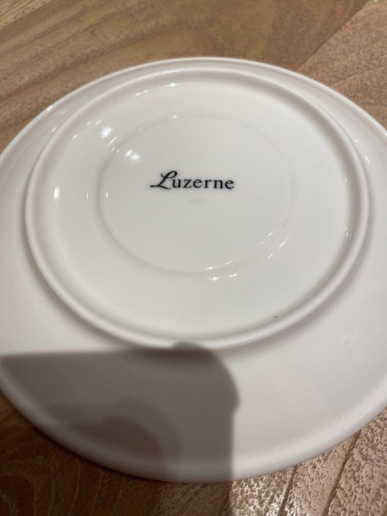 LUZERNE 1603 SAUCER PLATE, Furniture & Home Living, Kitchenware ...