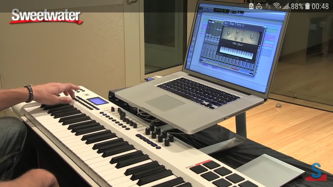 M Audio Axiom pro 61 keys midi controller, 興趣及遊戲, 音樂、樂器 & 配件, 樂器 ...