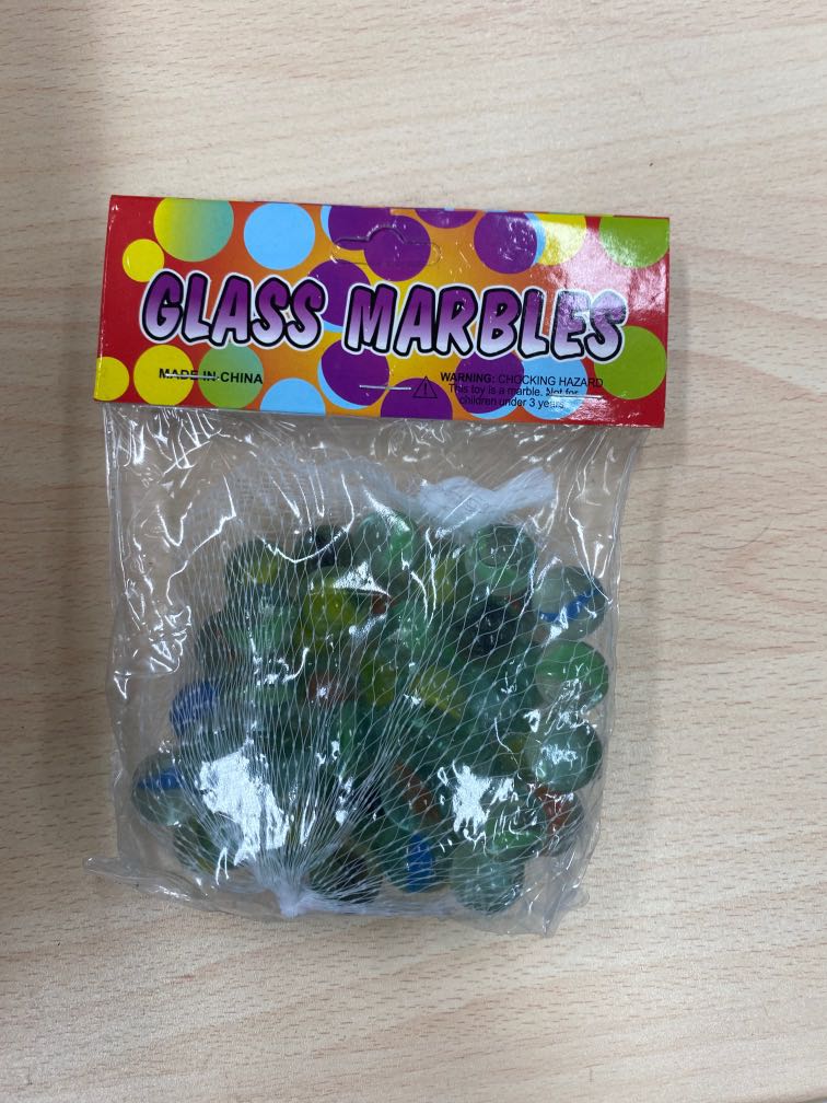 Marbles (50 in a pack), Hobbies & Toys, Stationery & Craft, Other ...