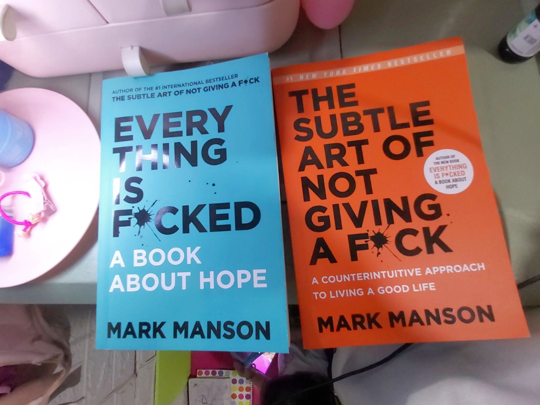 ⚡Mark Manson's book bundle, Hobbies & Toys, Books & Magazines, Fiction ...