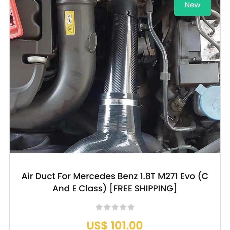 Mercedes Benz C200 C250 E200 E250 W204 W212 W207 1.8T M271 Tornado ...