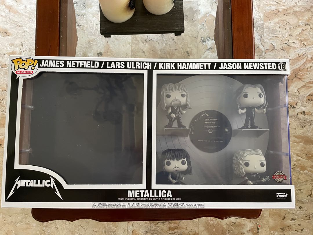 Metallica Album Funko Pop, Hobbies & Toys, Toys & Games on Carousell