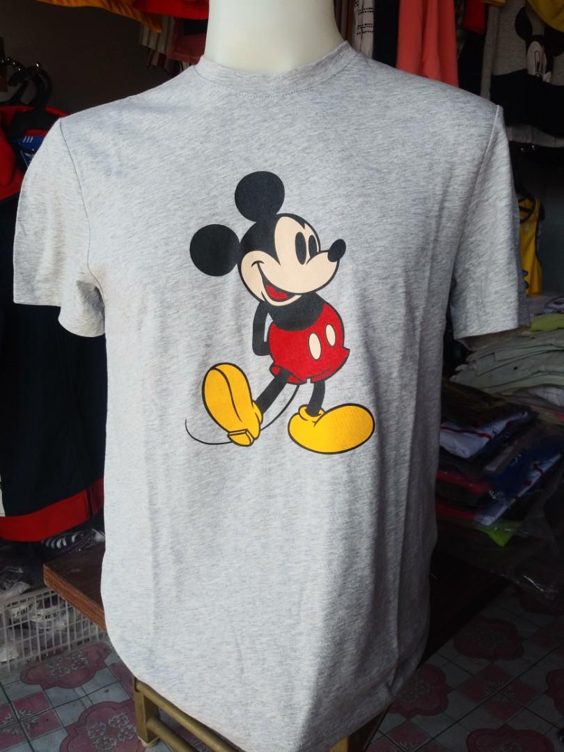 Ink Mickey mouse tshirt from korea unisex, Men's Fashion, Tops & Sets ...