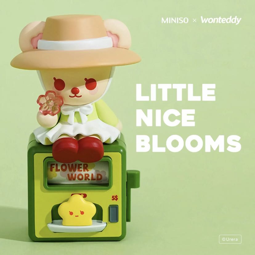 Miniso wonteddy series flora’s wish figure blind box, Hobbies & Toys ...