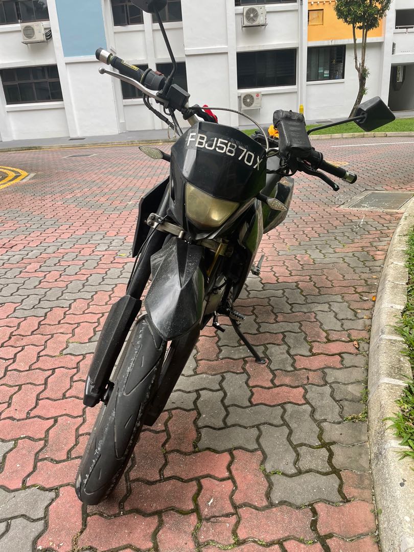 MLE XTM 200, Motorcycles, Motorcycles for Sale, Class 2B on Carousell