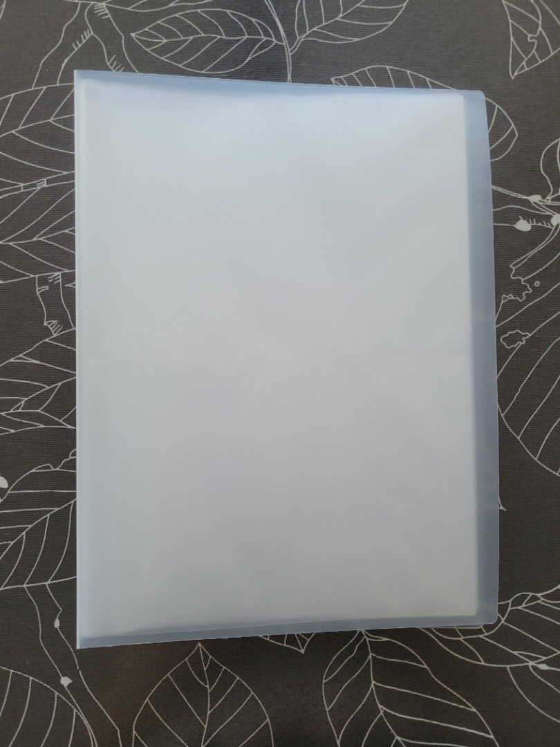 Muji postcard holder/file/binder, Hobbies & Toys, Stationery & Craft ...