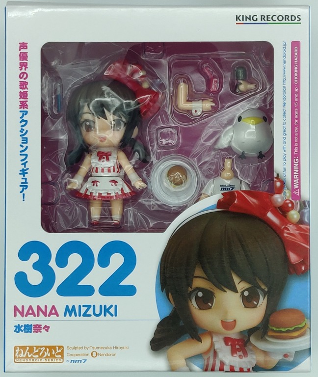 Nendoroid - 322 Nana MizukI - Nana Mizuki, Hobbies & Toys, Toys & Games ...