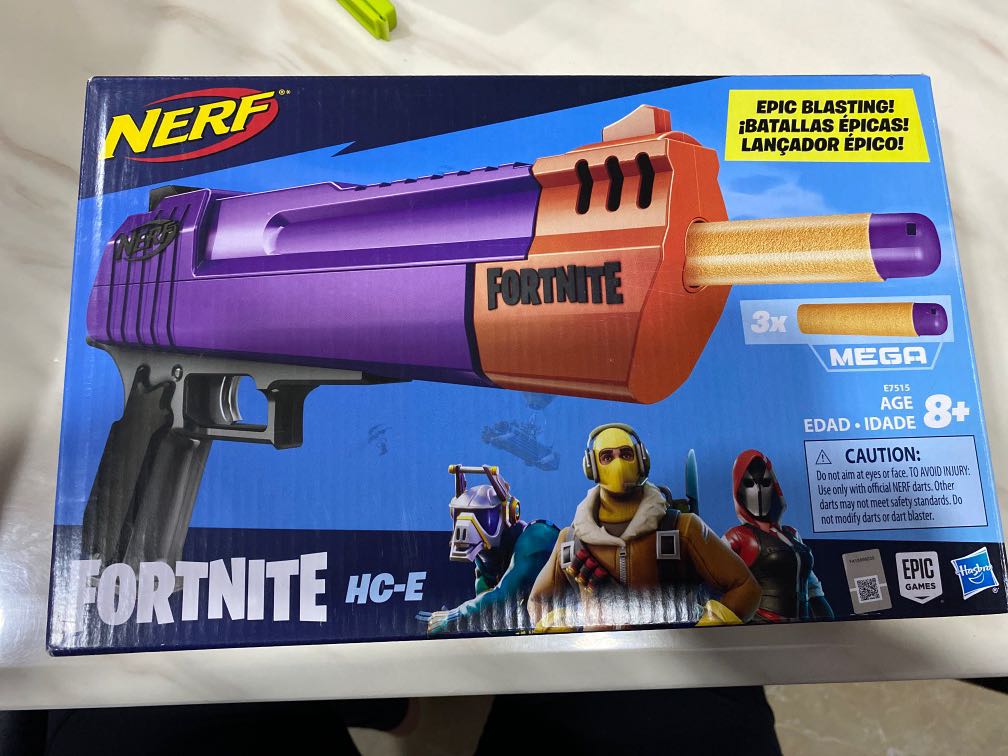 Nerf Gun / Nerf Fortnite Hc-E / NERF BNIB, Hobbies & Toys, Toys & Games ...
