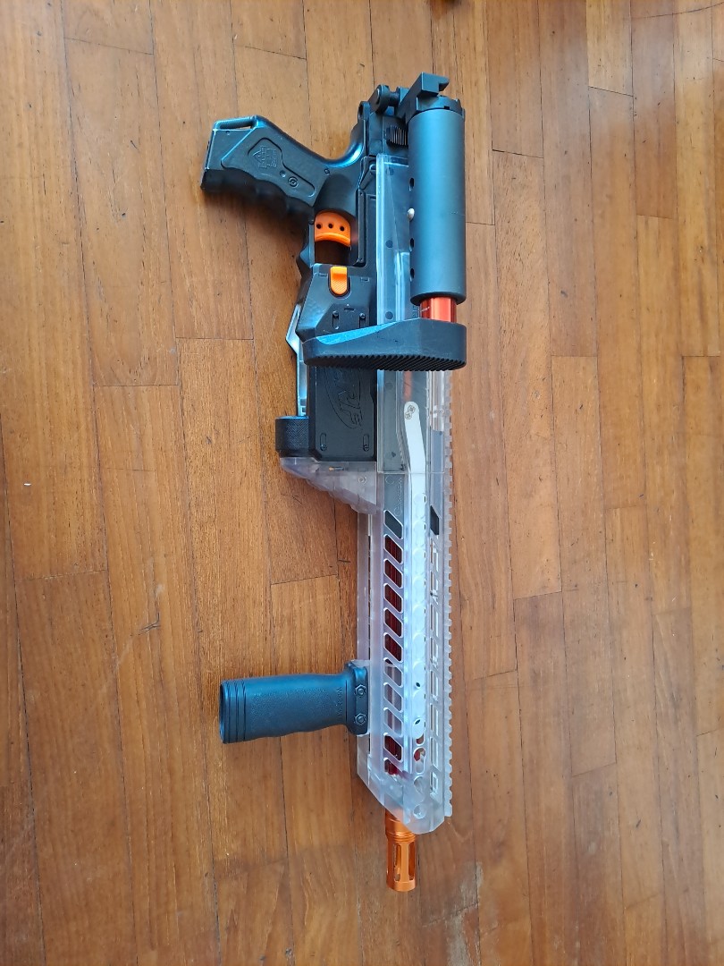Nerf Retaliator heavy mod, Hobbies & Toys, Toys & Games on Carousell