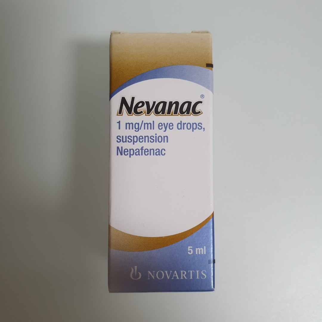Nevanac Eye Drops, Health & Nutrition, Medical Supplies & Tools on ...