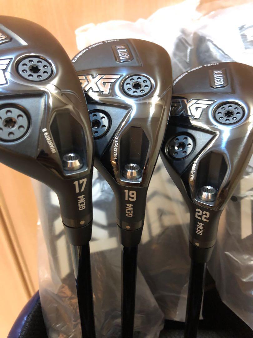 NEW PXG GEN4 0317X 17, 19, 22 Deg Hybrids [With NEW Project X Cypher/ Hzrdus RDX Shaft Attached ...