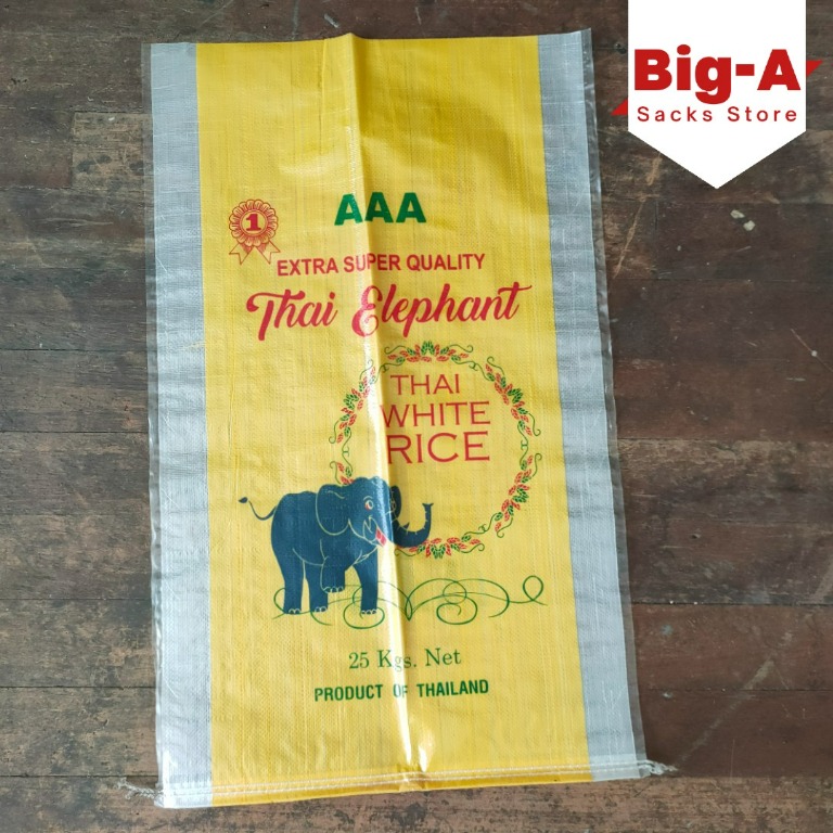 New Rice Sack/ Laminated/Empty Sack Sand Bag/ 25kg Sacks/ Sako pang ...