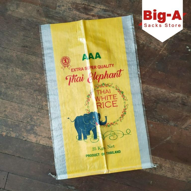 New Rice Sack/ Laminated/Empty Sack Sand Bag/ 25kg Sacks/ Sako pang ...