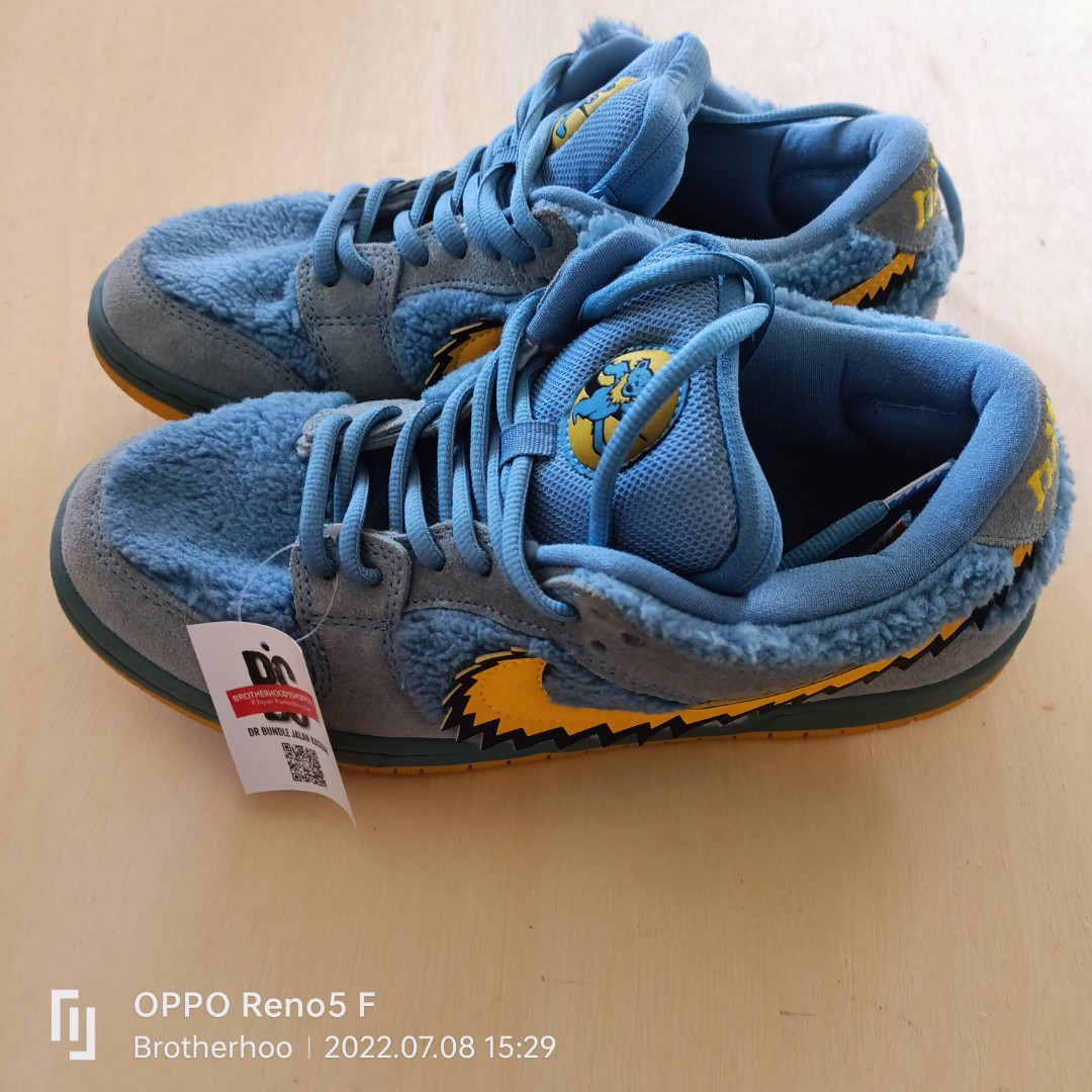 Nike SB Dunk - Greatful Dead, Men's Fashion, Footwear, Sneakers on ...
