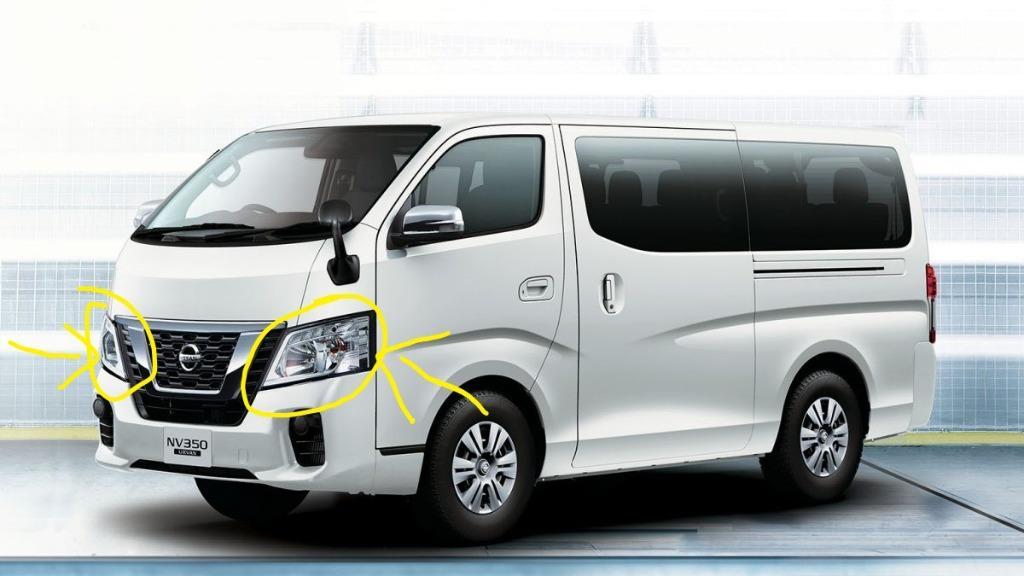 NV350 LH RH New Headlamp Lights head lamp head light Left Right ...