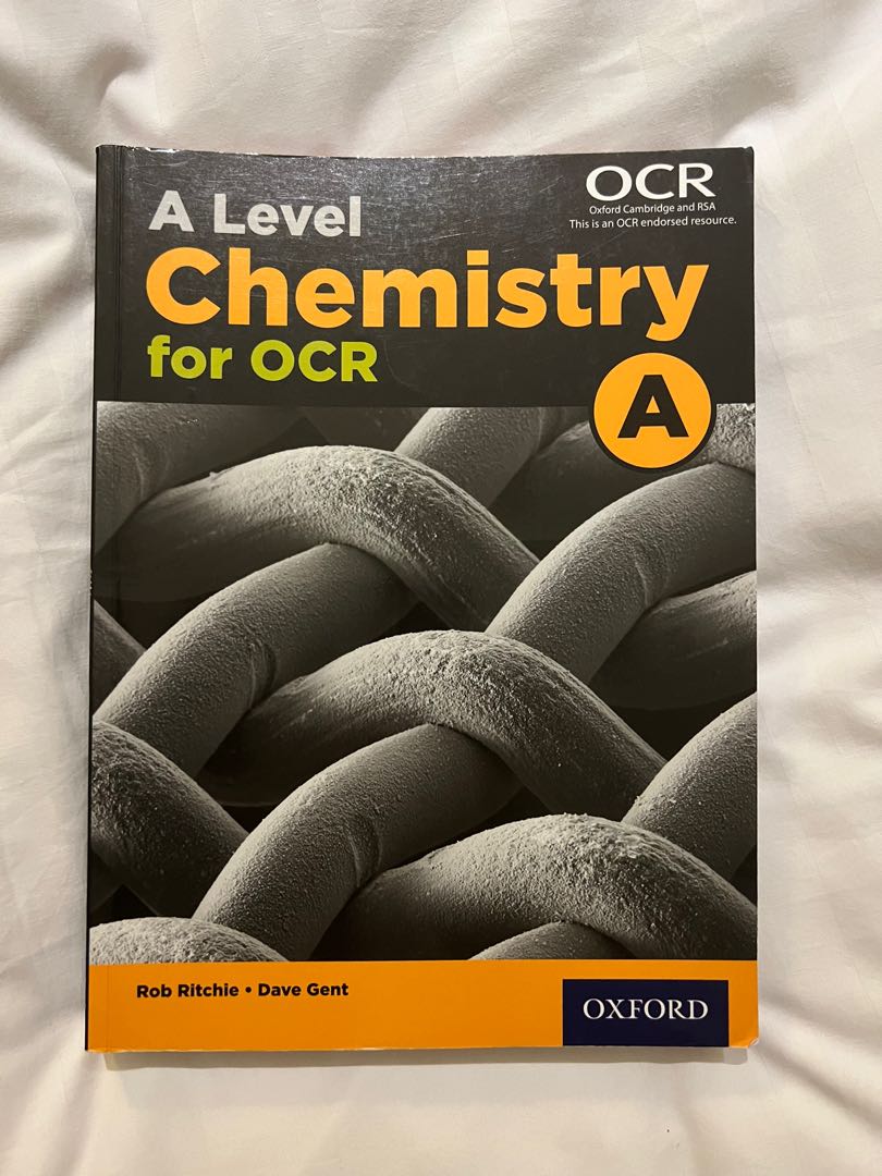 OCR A A Level Chemistry textbook, 興趣及遊戲, 書本 & 文具, 教科書 - Carousell