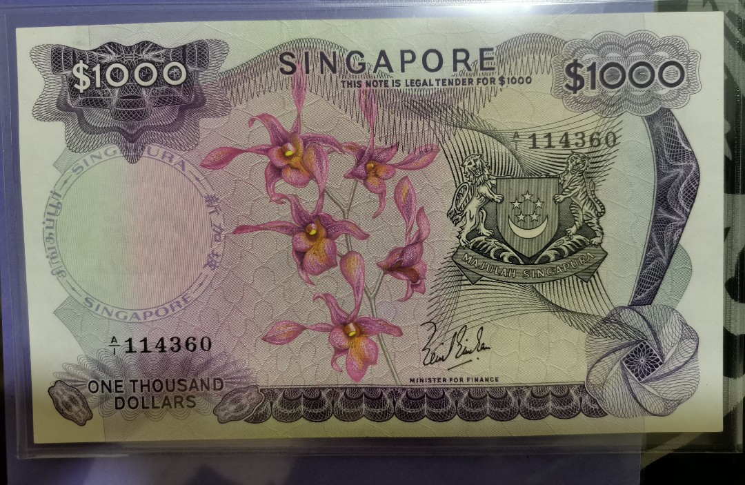 Orchid $1000, Hobbies & Toys, Memorabilia & Collectibles, Currency on ...
