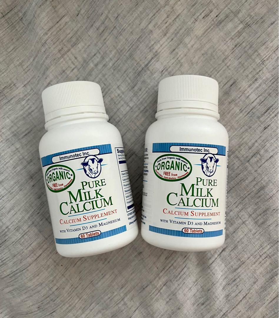 Organic Milk Calcium, Health & Nutrition, Health Supplements, Vitamins ...