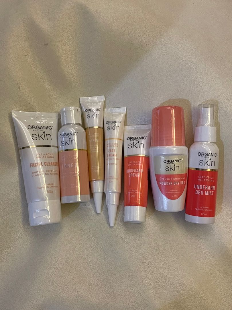 Organic Skin Japan Skincare Sets (Complete Anti-acne Whitening and ...