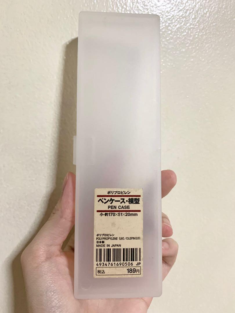 Original Muji Pencil Case, Beauty & Personal Care, Bath & Body, Bath on ...