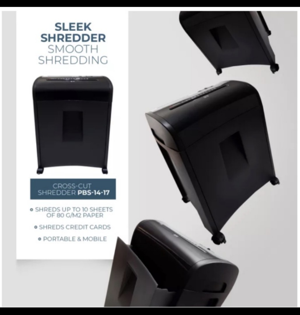 Paper Shredder Cross Cut Commercial Monolith, Computers & Tech, Parts ...