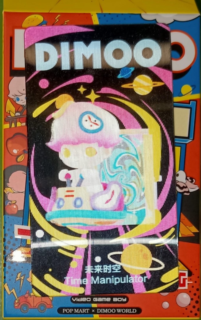 Popmart Dimoo Time Roaming Series Super Secret / Time Manipulator ...