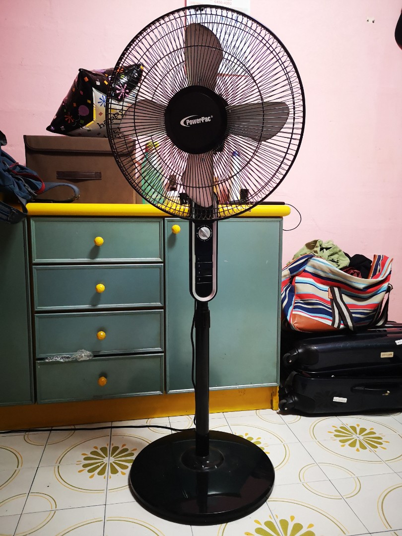 Power Pac Stand Fan, TV & Home Appliances, Air Conditioners & Heating ...