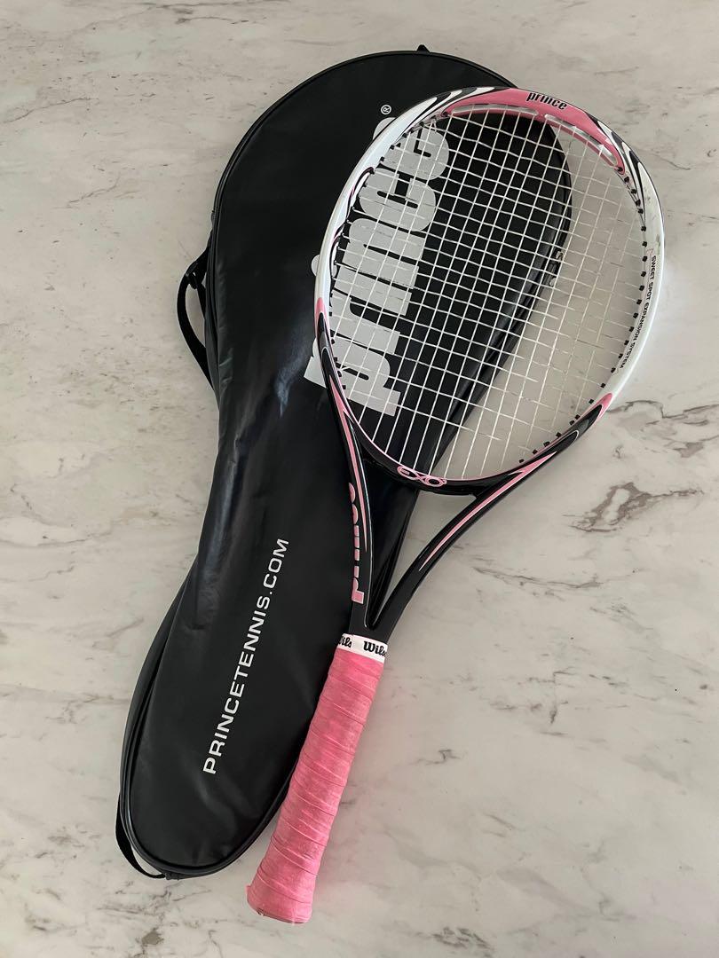 Prince tennis pink racquet, Sports Equipment, Sports & Games, Racket ...
