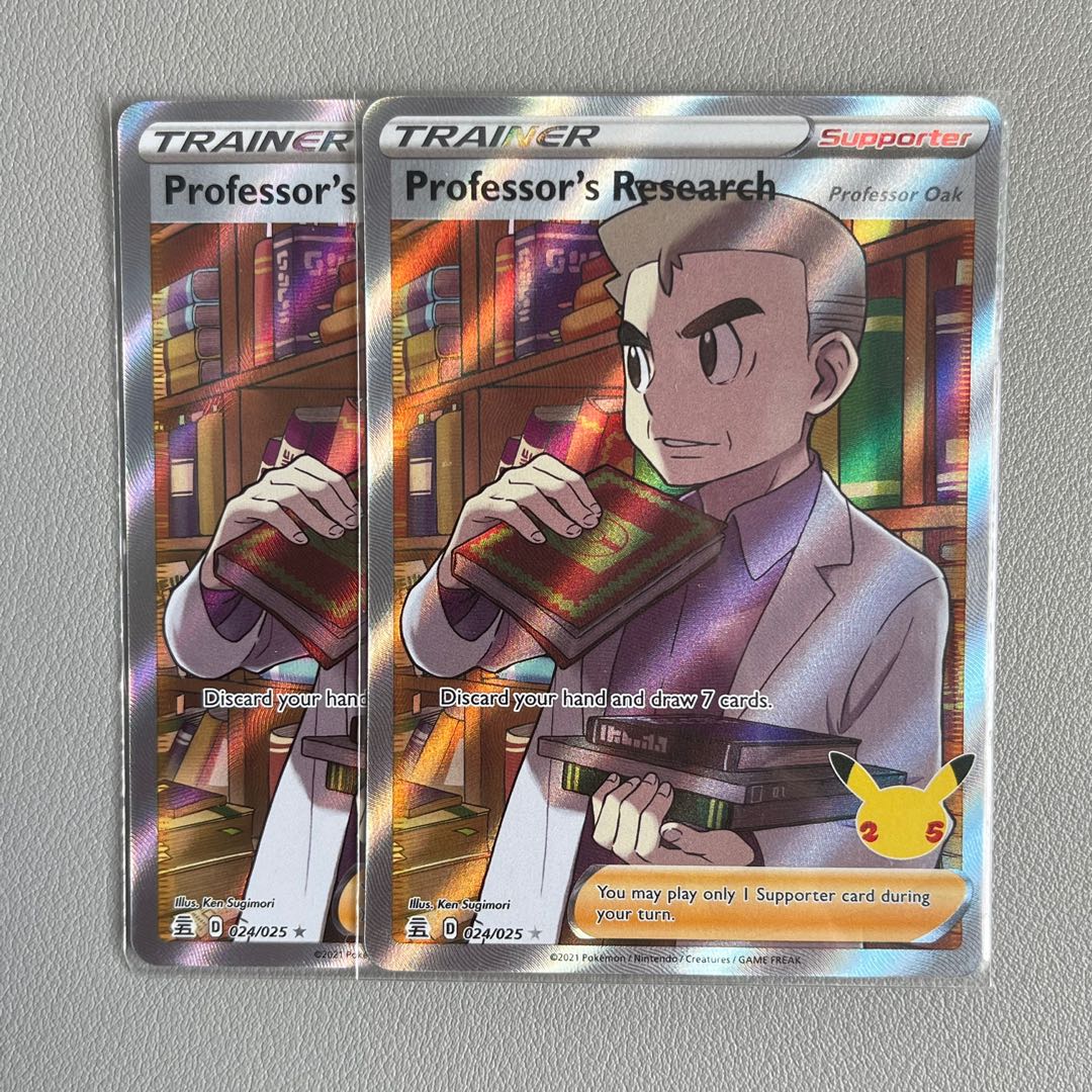 Professor's Research FA- 24/25 - Full Art Ultra Rare Celebrations ...