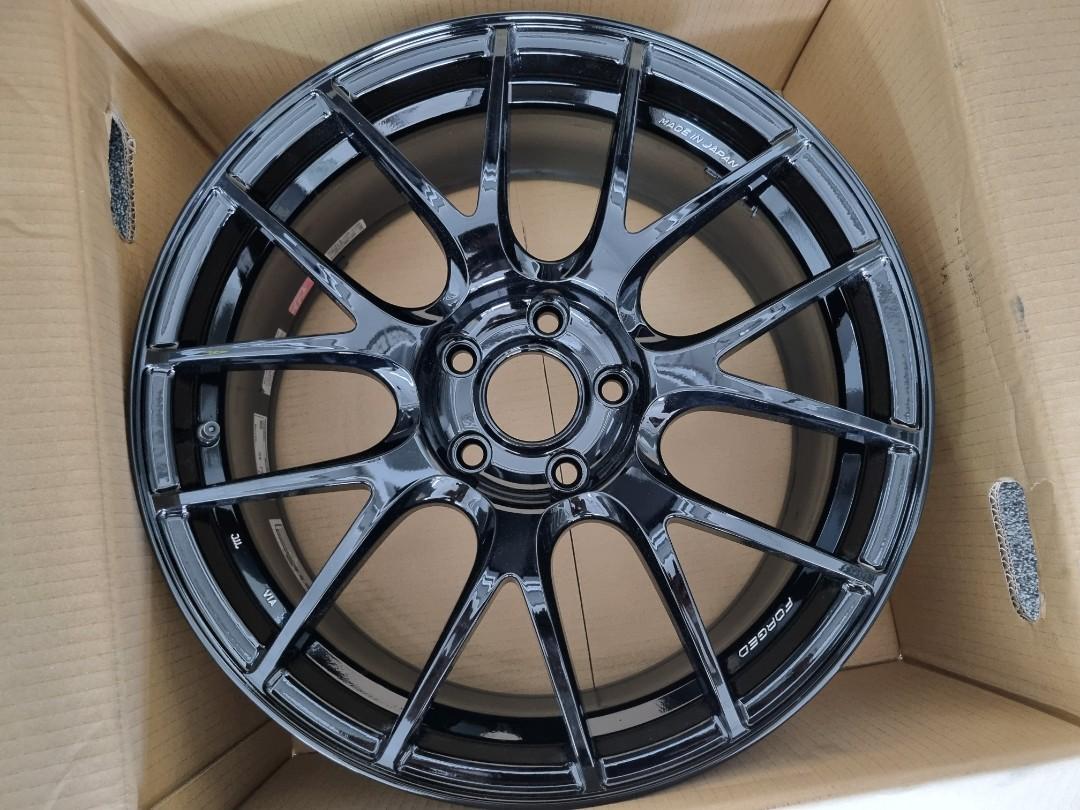 Rays 18" G27 Forged limited rims 5x112 offset45, Car Accessories, Tyres ...