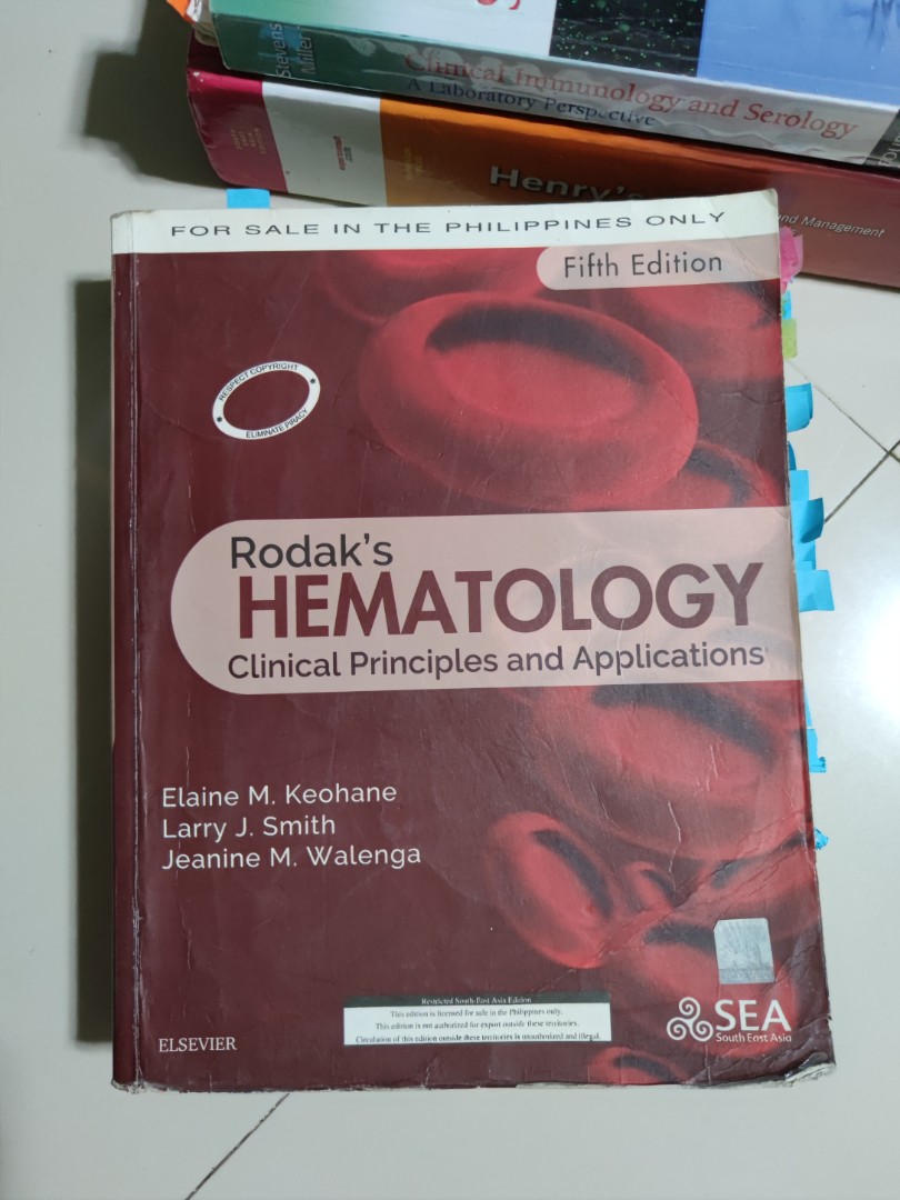 Rodak's Hematology, Hobbies & Toys, Books & Magazines, Textbooks on ...