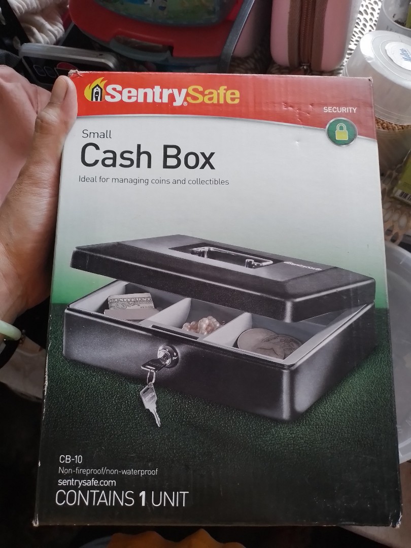 Sentry safe cash box, TV & Home Appliances, Other Home Appliances on ...