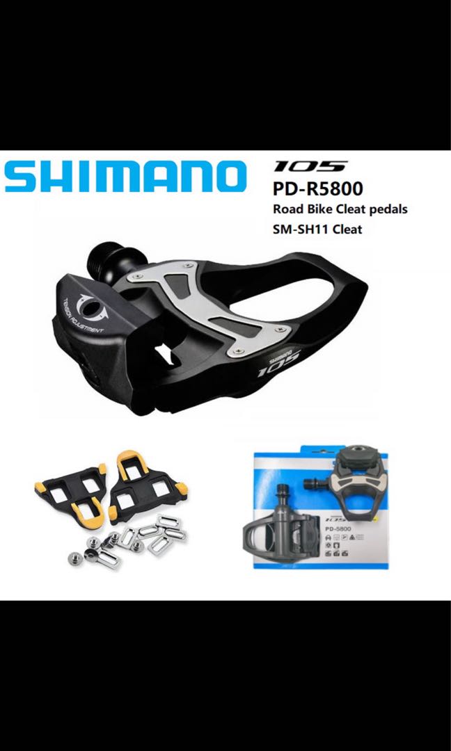 Shimano 105 PD R5800/ R7000 pedals (AUTHENTIC/BRAND NEW), Sports ...