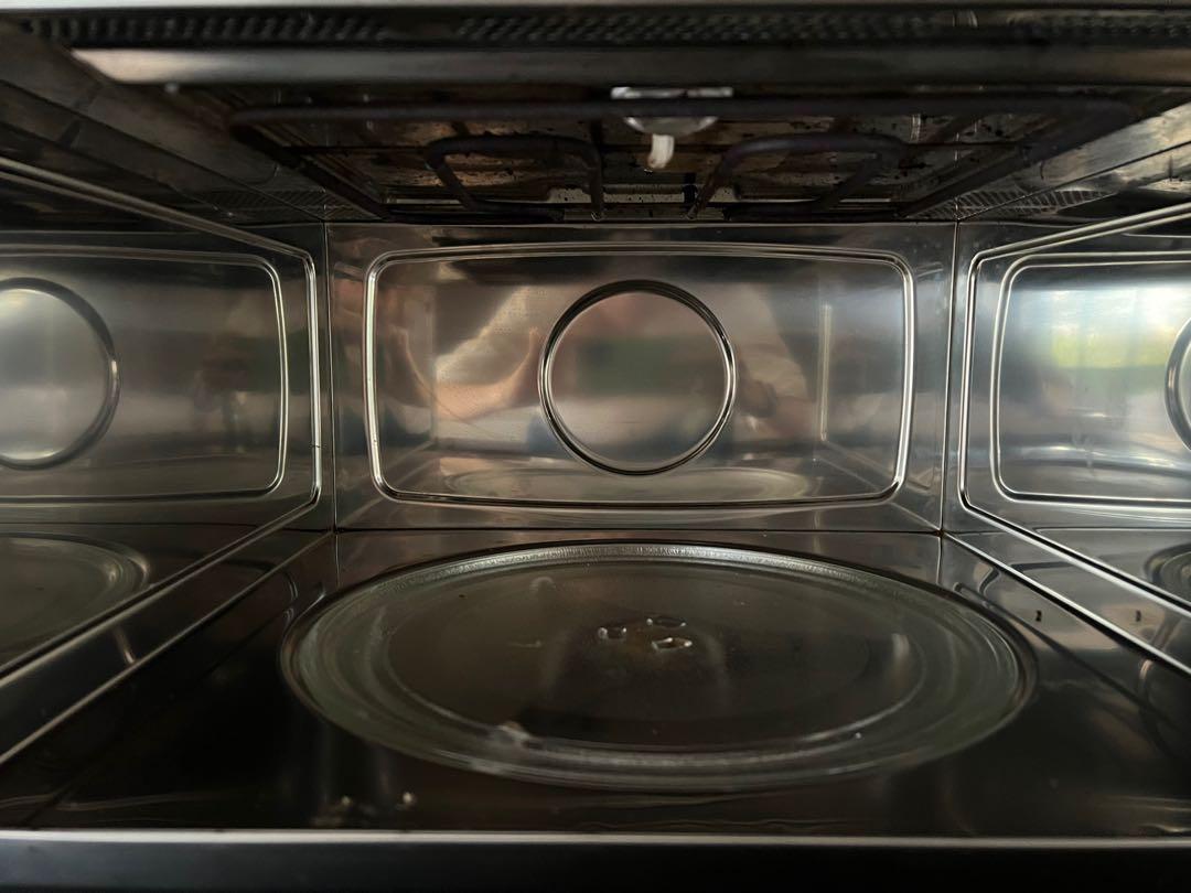 Smeg build in 34L microwave SC45M2, TV & Home Appliances, Kitchen ...