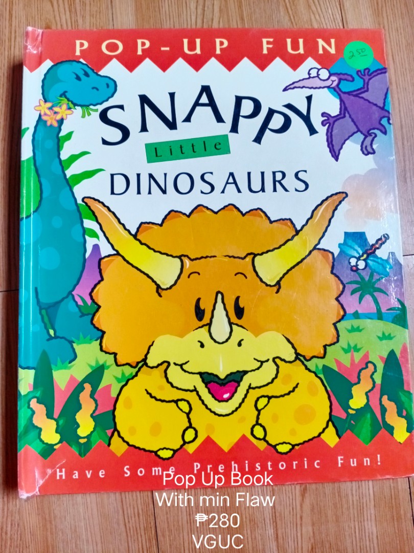 Snappy Little Dinosaurs Pop Up, Hobbies & Toys, Books & Magazines ...