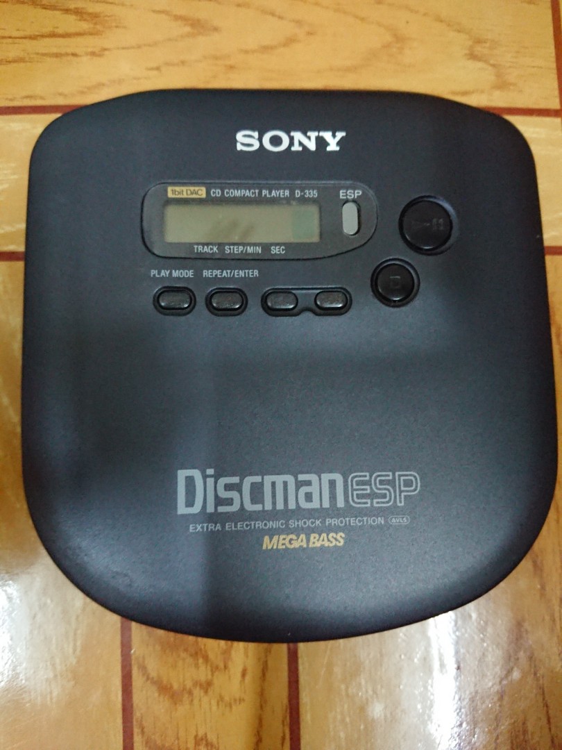 Sony discman D-335, 音響器材, 音樂播放裝置 MP3及CD Player - Carousell