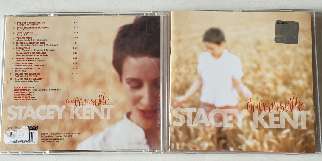 Stacey Kent ~ Dreamsville ( 2000 CANDID Version ) CD, Hobbies & Toys ...